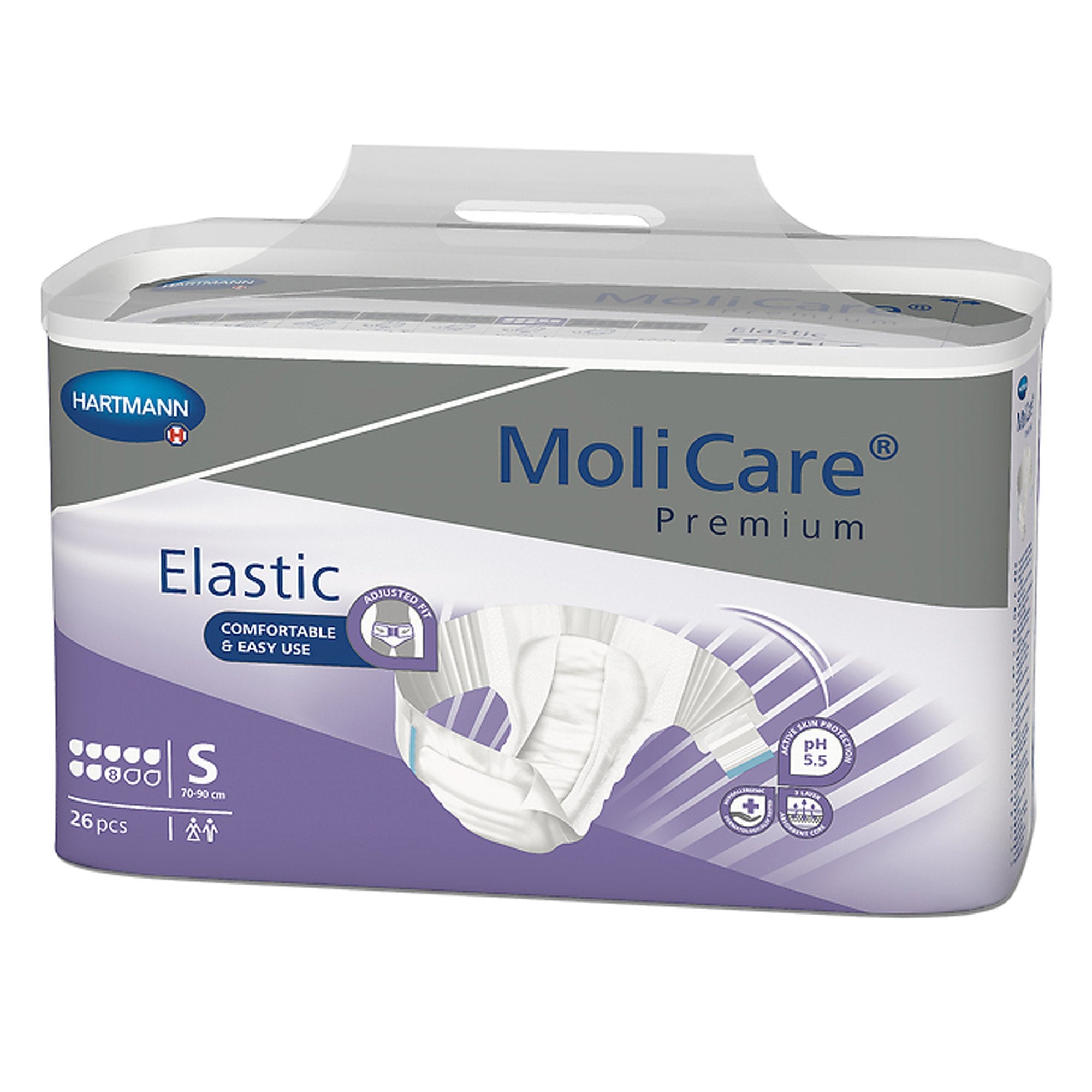 Molicare Premium Elastic 8D Adult Diapers | Magic Medical